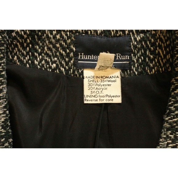 Hunters Run | Jackets & Coats | Vintage Hunters Run Womens Tweed Coat ...